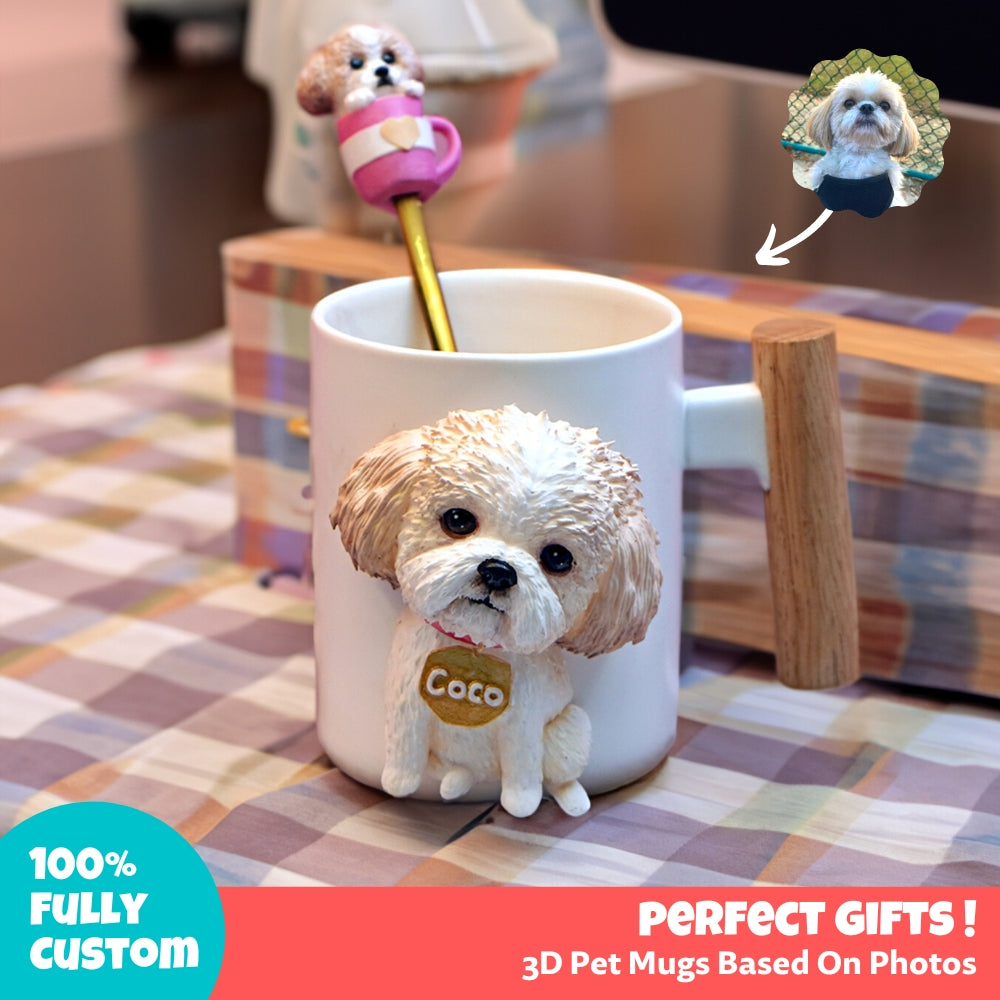 Custom 3d Pet Mugs Mugscraft